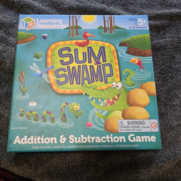 Toys | Sum Swamp Addition Subtraction Game Green | Poshmark
